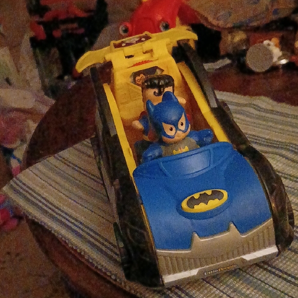 Fisher-Price | Toys | Batmobile That Transforms Into A Little People ...